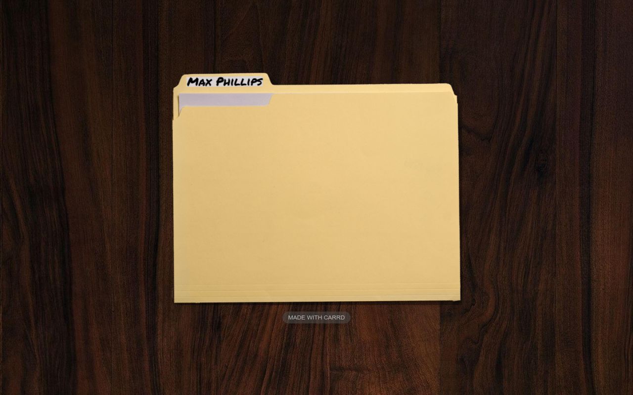 File on Max Phillips